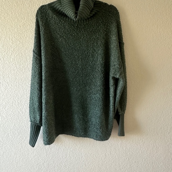 Double Zero | Sweaters | Double Zero Green Cowl Neck Sweater Small ...